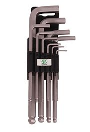 Sybshop.nl | Inbussleutelset bolkop 9dlg sae (engelse maten)
